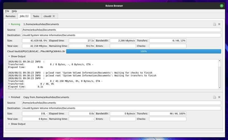 Rclone Browser 让你在 Linux 中以图形化的方式与云服务同步数据 - 知乎