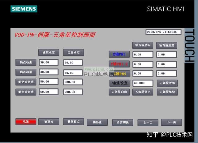 [西门子PLC]S7-1500T与V90PN伺服的插补控制应用实例 - 知乎