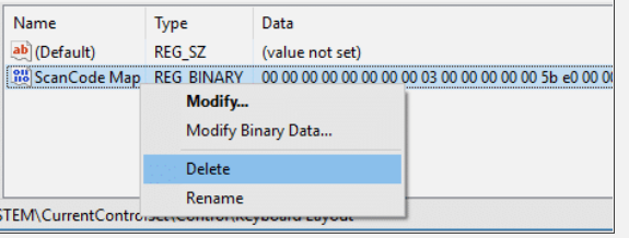 敲键盘 → scan code → virtual code → 生效 | "powertoy keyboard manager ...
