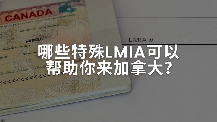 看看这些特殊LMIA有适合你的吗？ - 知乎