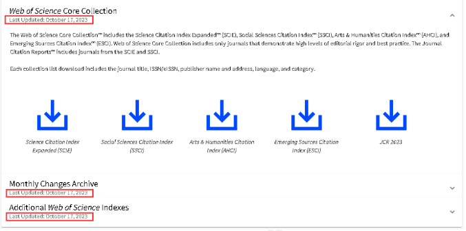 不容错过!10月SCI/SSCI期刊目录已更新!7本期刊发生变动! - 知乎