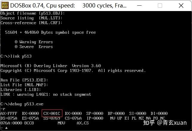 【汇编语言】实验4：[bx]和loop的使用 - 知乎