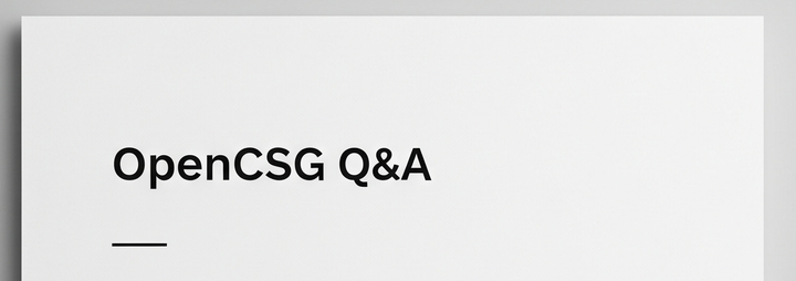OpenCSG Q&A：您的国产大模型与 Agent 管理优选平台 - 知乎