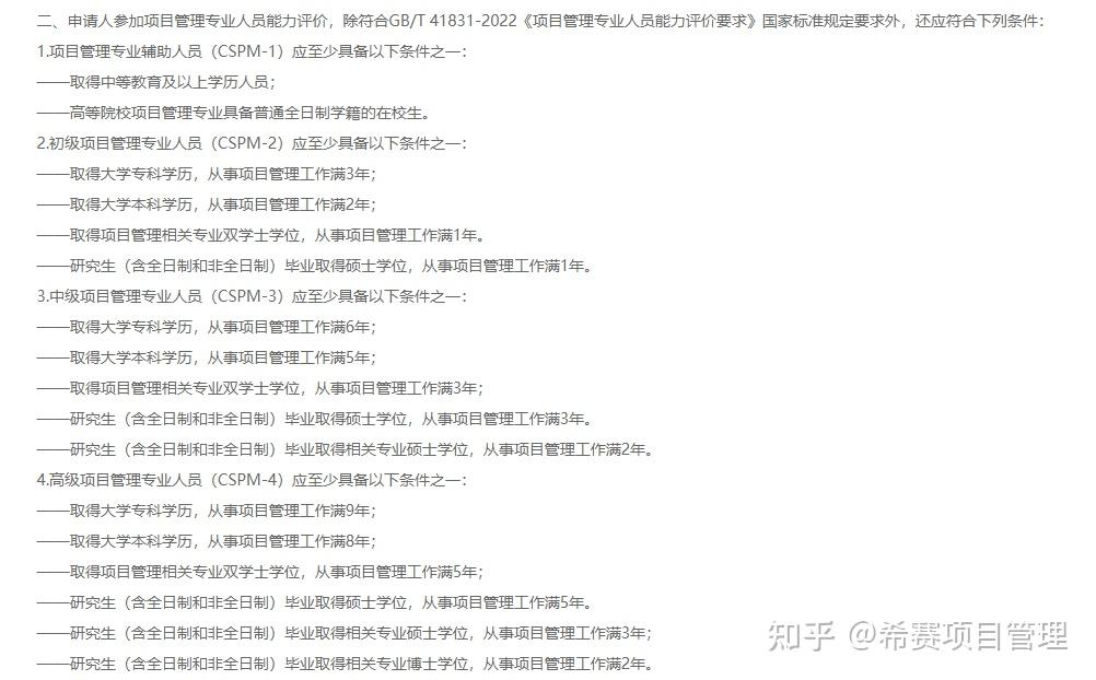 CSPM怎么报考？2025年CSPM项目管理考试报名条件有哪些？ - 知乎