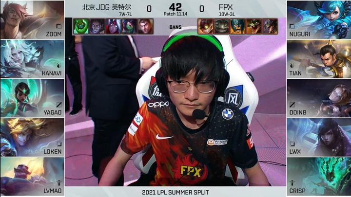 FPX轻松击败JDG，doinb轻松压制牙膏，JDG已无晋级机会！ - 知乎
