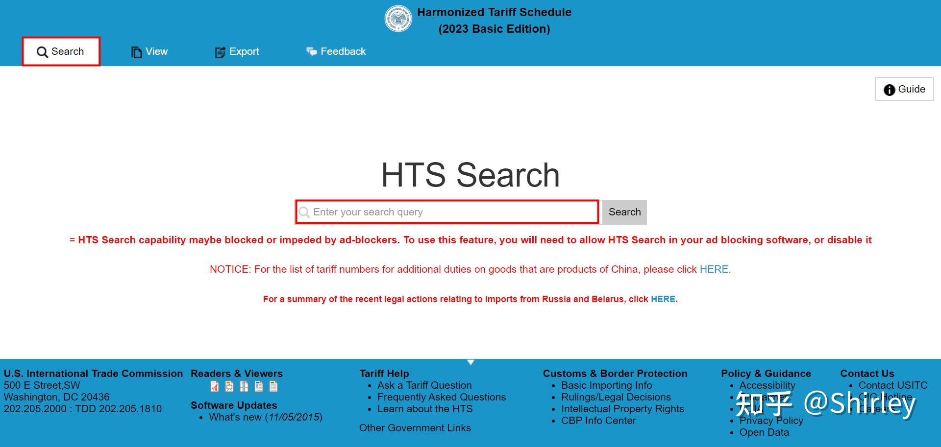 如何查询美国HTS CODE和进口关税？ - 知乎