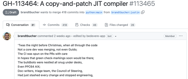 Python 3.13 将引入 copy-and-patch JIT 编译器 - 知乎