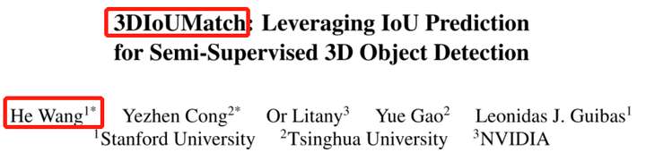 CVPR2021 | 3D Detection | 3DIoUMatch - 知乎