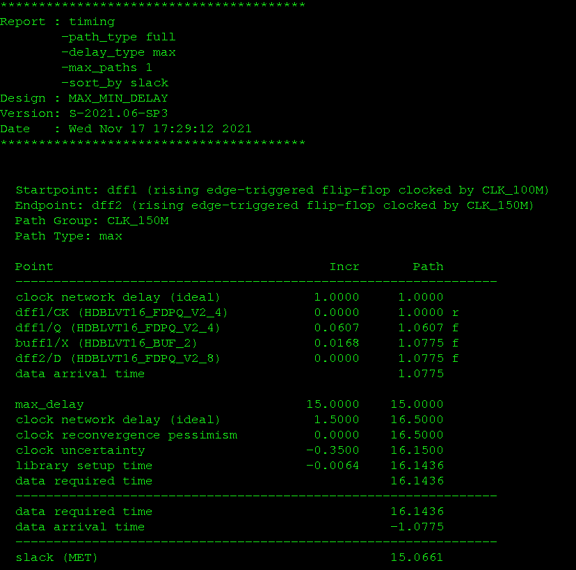 IMPL13.异步路径上的Max Delay分析 - 知乎