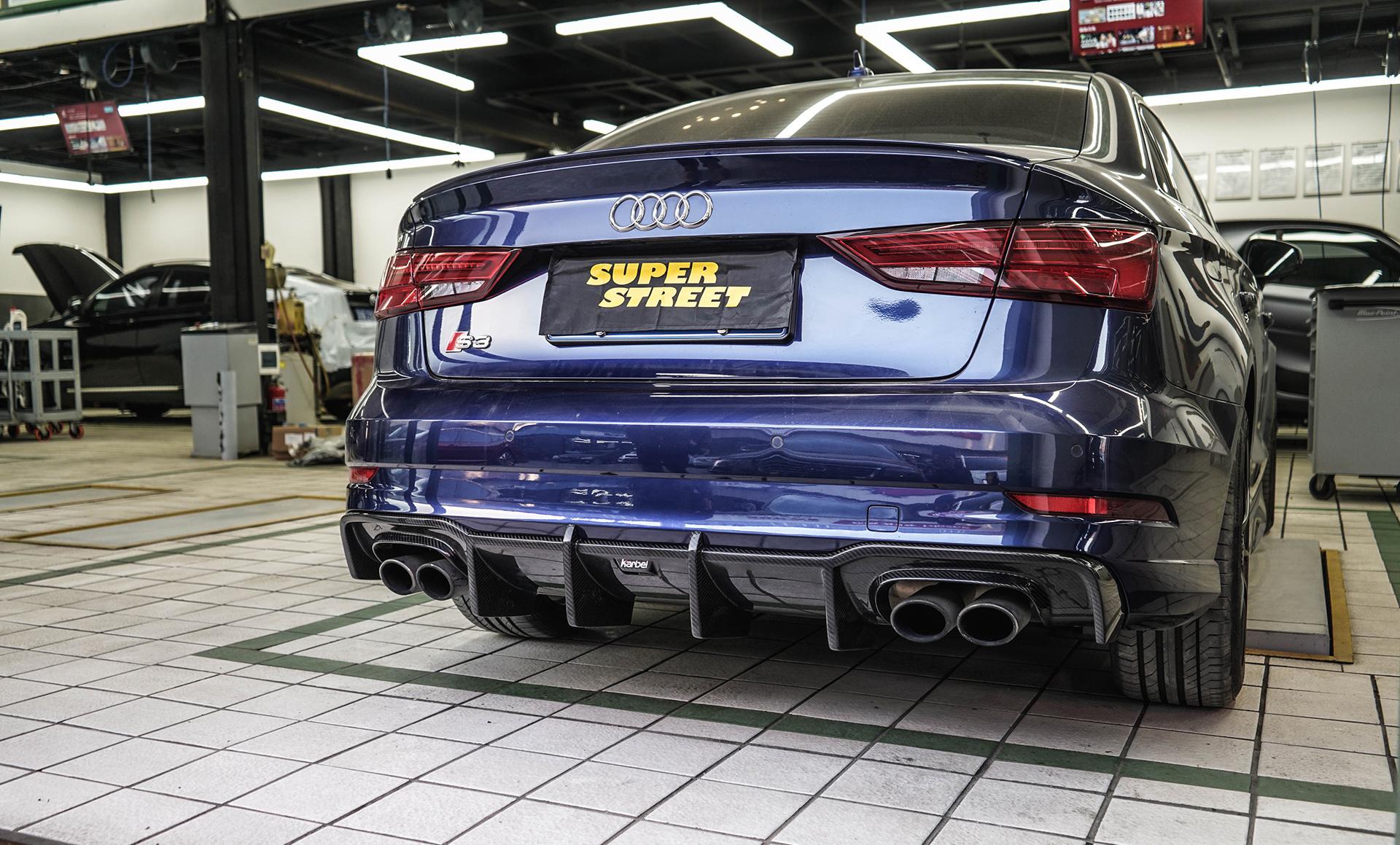 SuperStreet改装日记-奥迪S3改装卡布尔Karbel碳纤维后唇 - 知乎