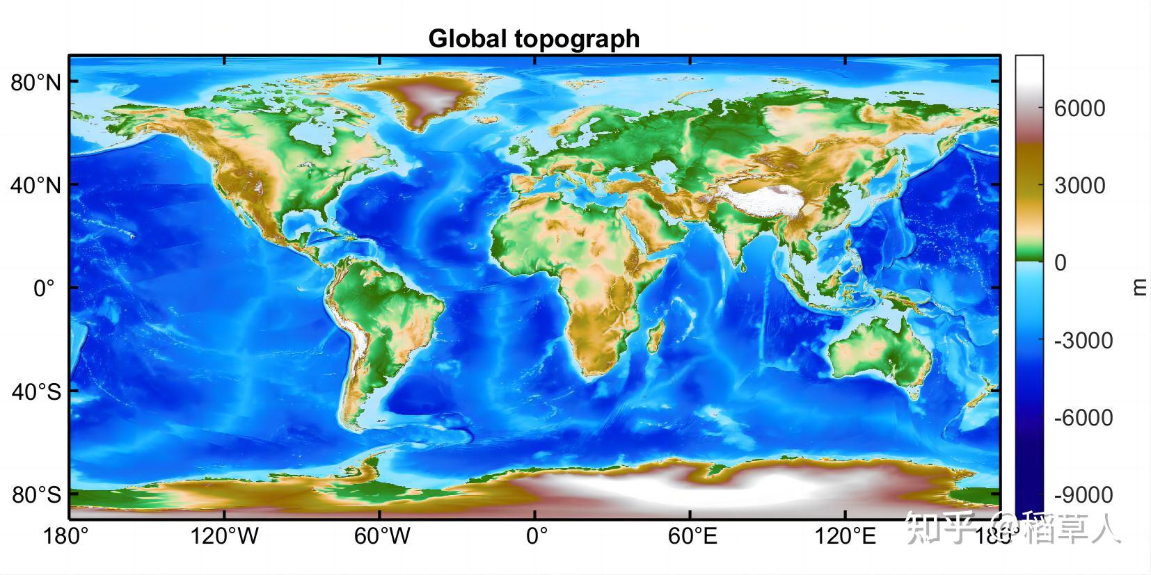 Matlab 如何绘制地形图，根据格网数据？ - 知乎