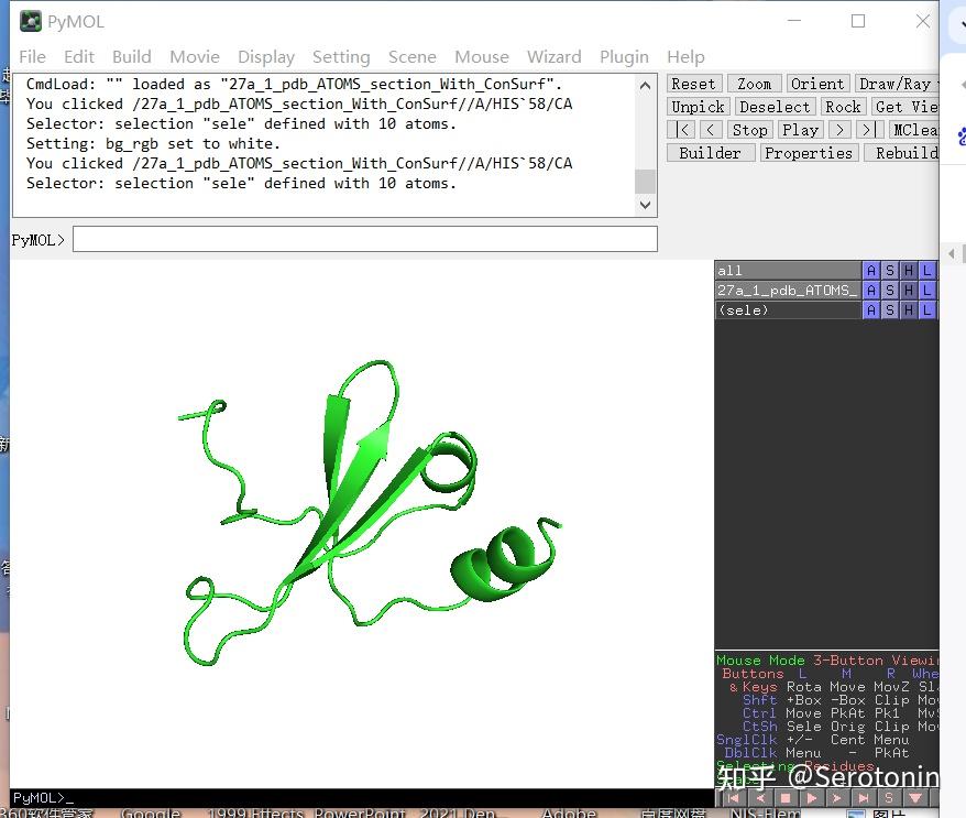 PyMOL小白自留教程5——蛋白质功能区域的预测及可视化 - 知乎