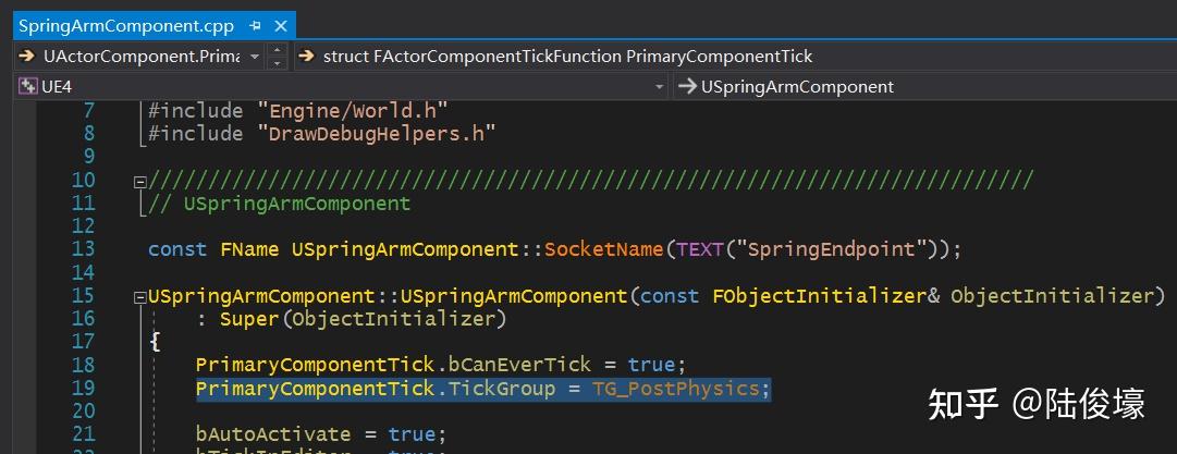 UE4 TickFunction 的应用 - 知乎