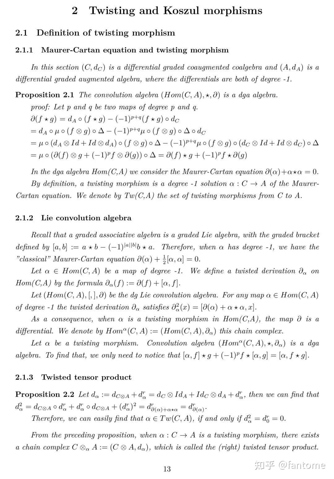 Algebraic Operad 学习笔记（二）扭态射与Koszul态射 - 知乎