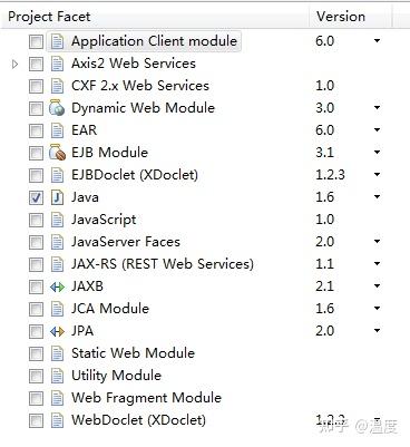 Eclipse的Project Facets属性 - 知乎
