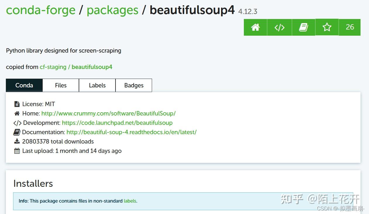 Python Conda安装包报错:PackagesNotFoundError两种解决方法 - 知乎