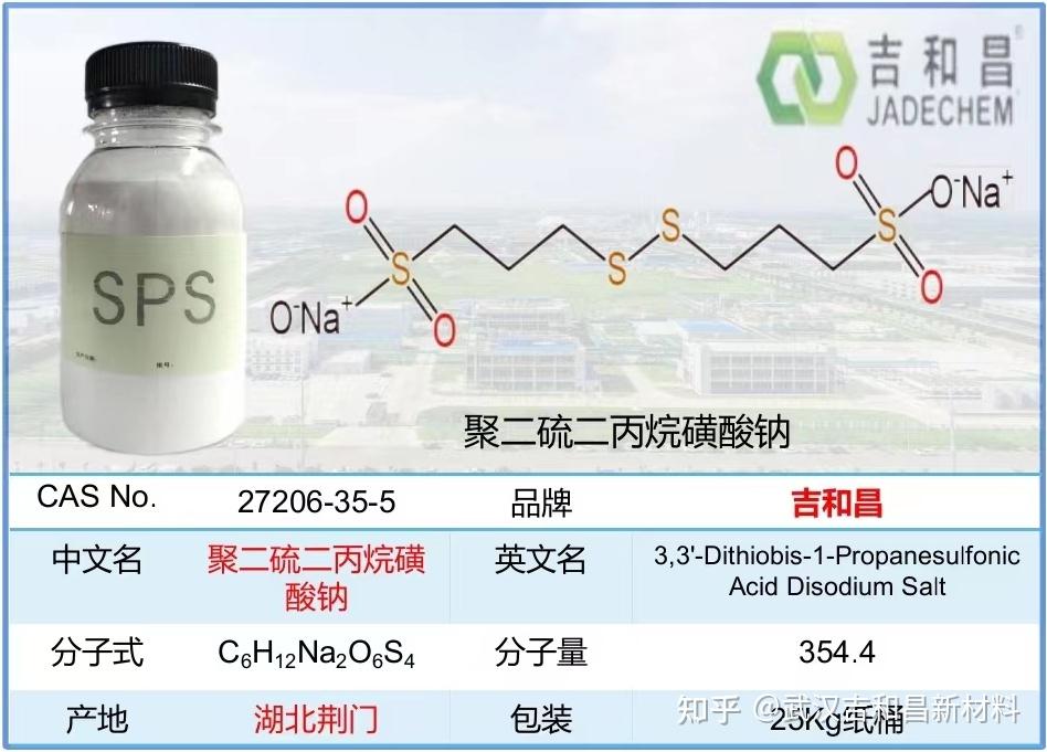 镀铜专家——铜箔添加剂SPS/MPS/SH110 - 知乎
