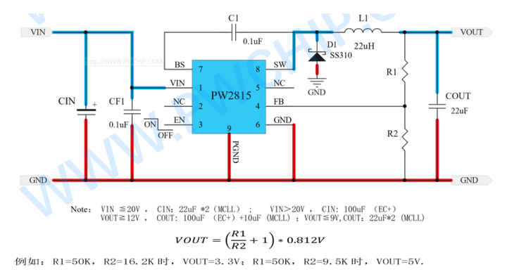平芯微PW2815中文规格书 - 知乎