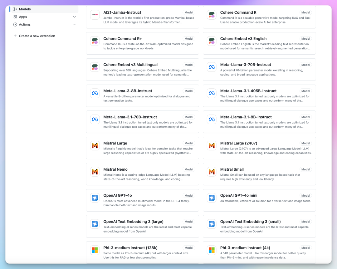 实测 Github Models：GPT-4o、Llama 3.1 405B等大模型免费使用 | 附本地部署教程 - 知乎