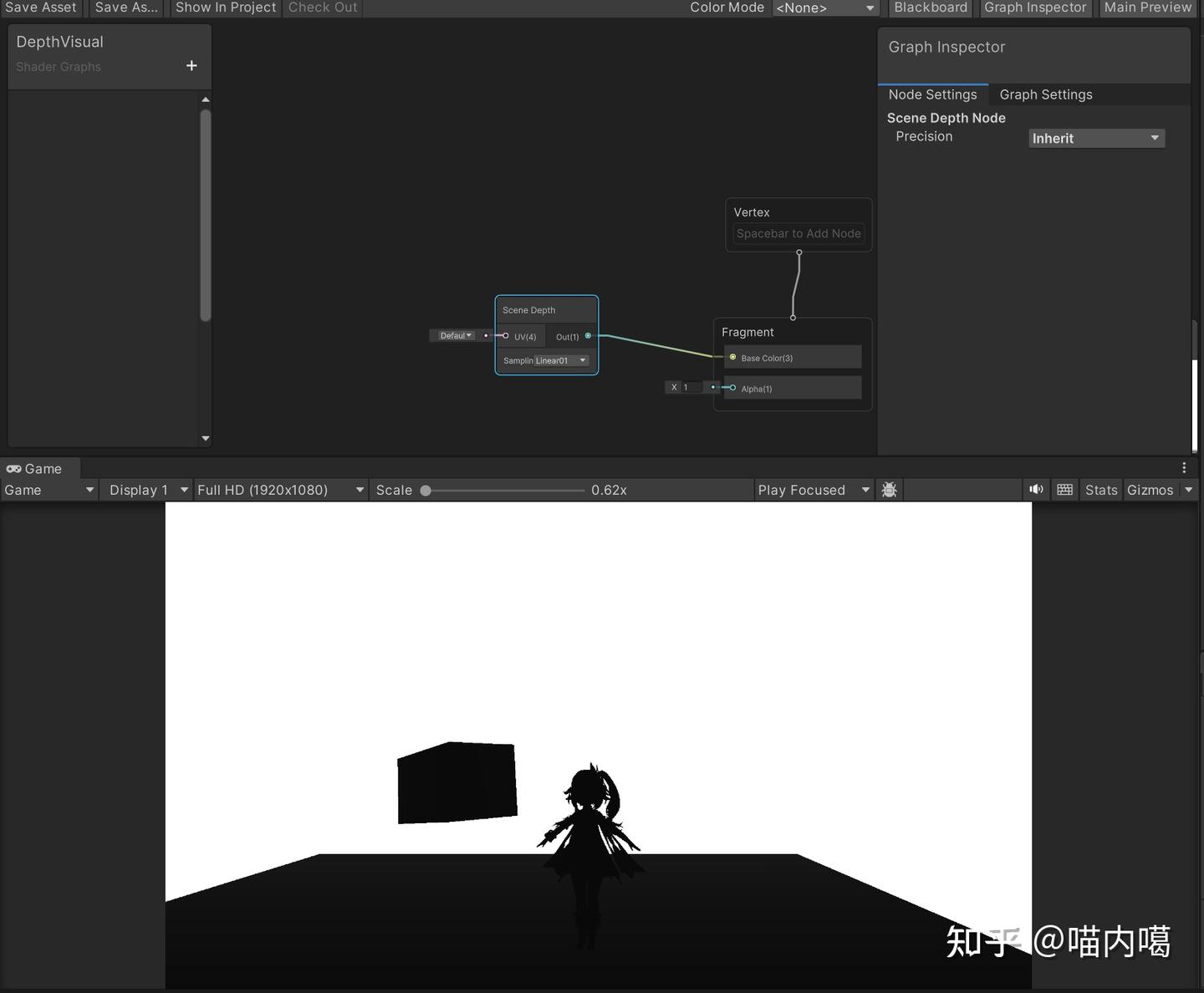Unity的Raw Depth / Linear01Depth / Linear Eye Depth区别 - 知乎