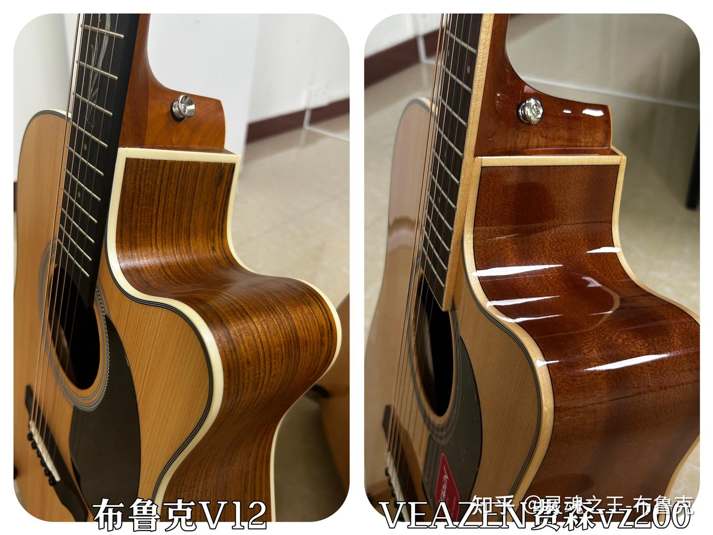 布鲁克v12和费森vz200选哪个好？详细对比这两款千元入门级面单吉他 - 知乎