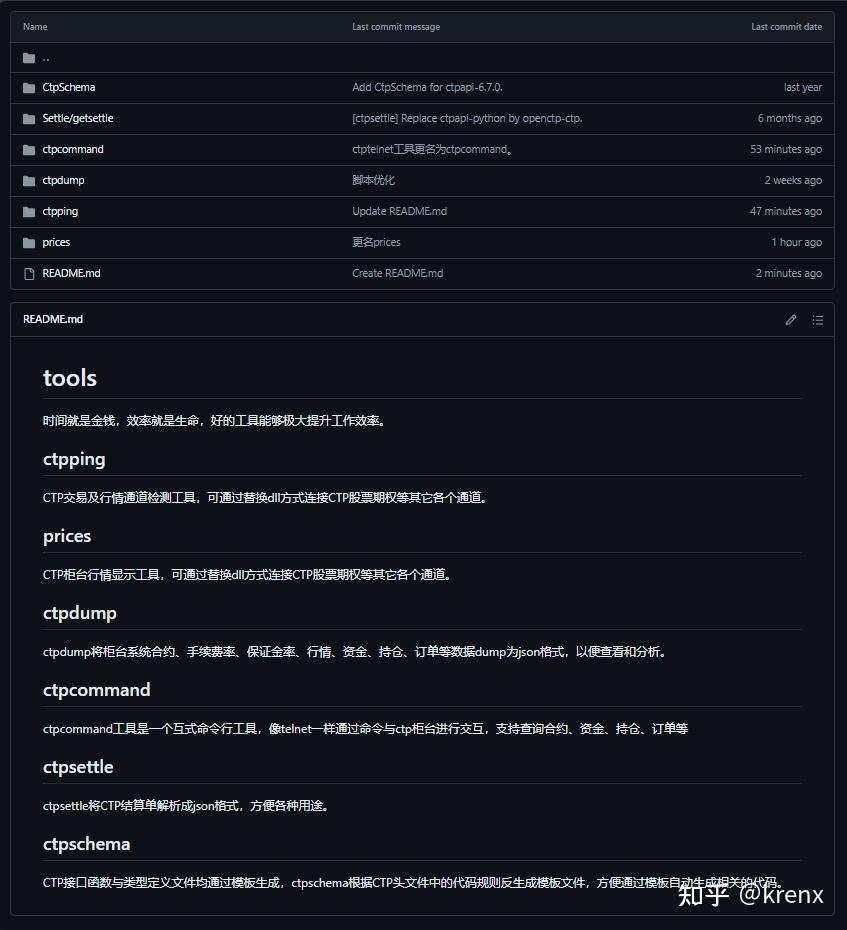 openctp的demo和tools - 知乎