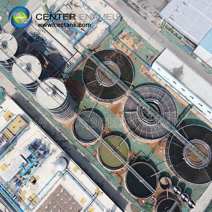 ISO9001 Bolted Steel Industrial Water Tanks For Wastewater Treatment ...