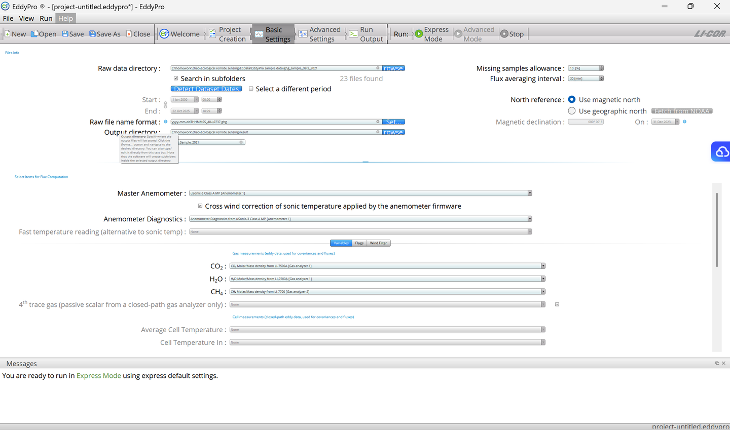 使用Eddypro处理涡度通量数据 - 知乎