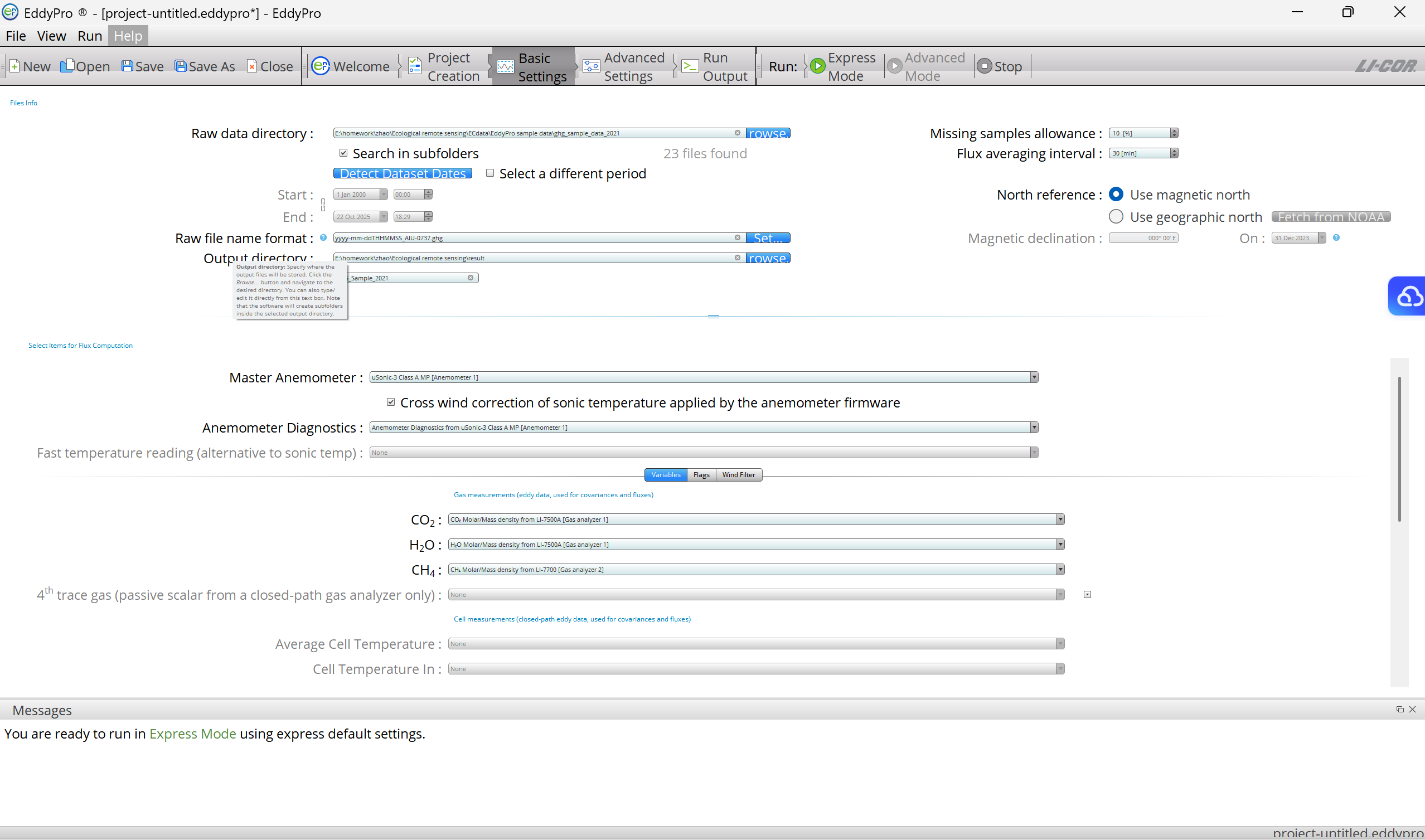 使用Eddypro处理涡度通量数据 - 知乎