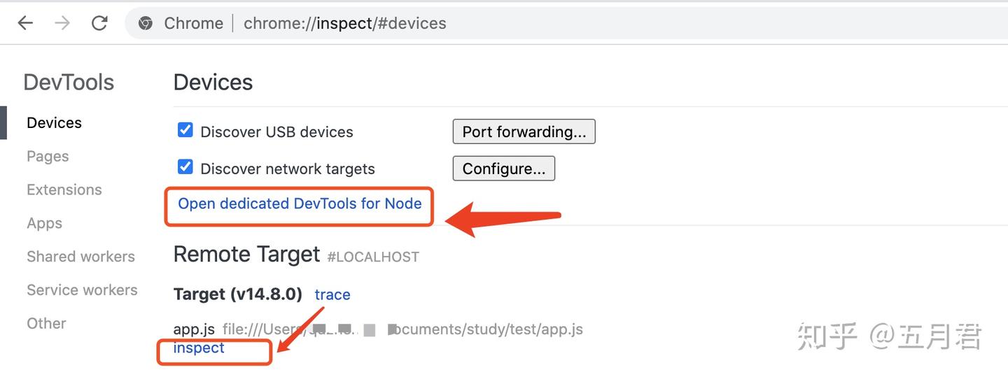使用 Chrome Devtools 调试您的 Node.js 程序 - 知乎