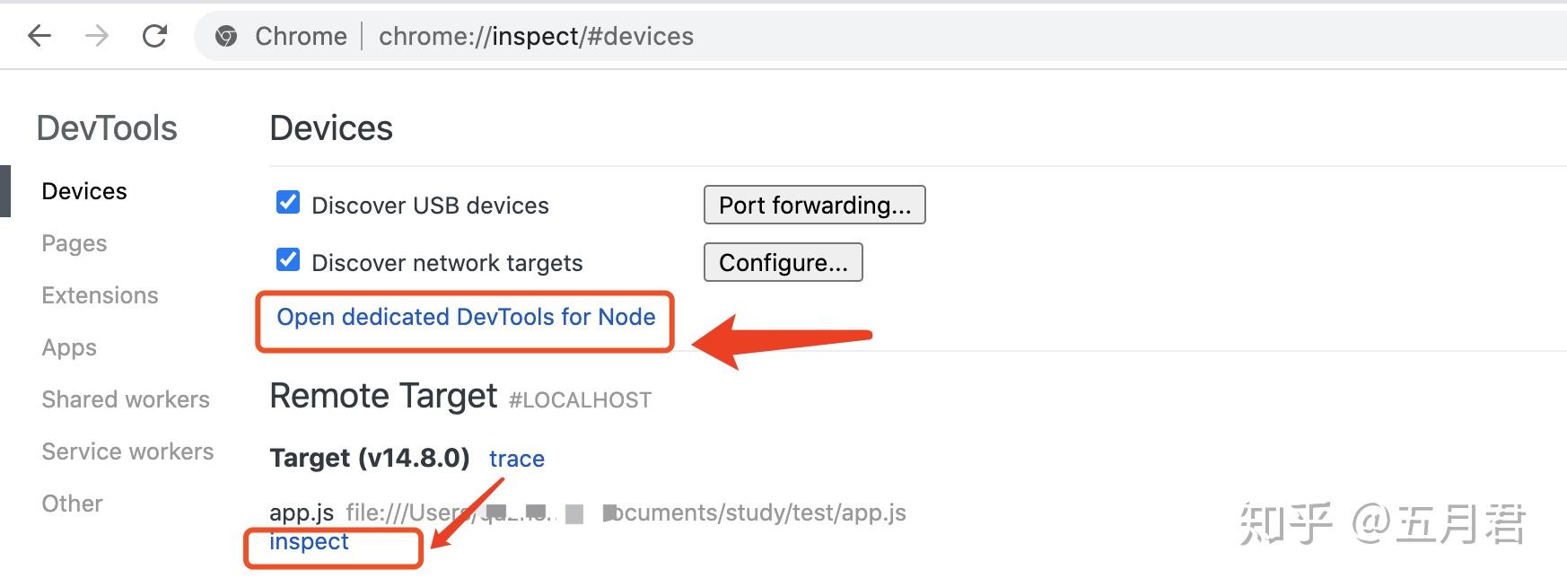 使用 Chrome Devtools 调试您的 Node.js 程序 - 知乎