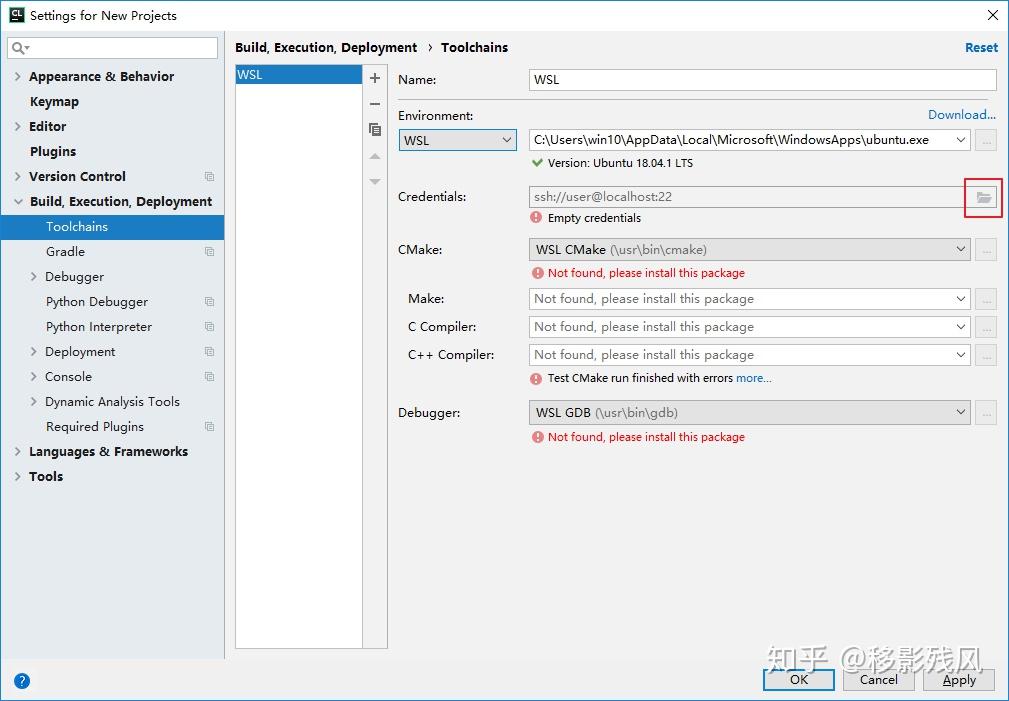 Windows10 使用WSL+CLion搭建C&C++开发环境 - 知乎