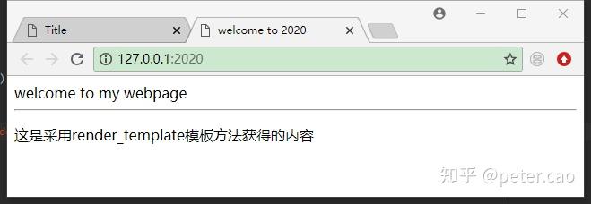 python上手--flask框架web开发实践 - 知乎