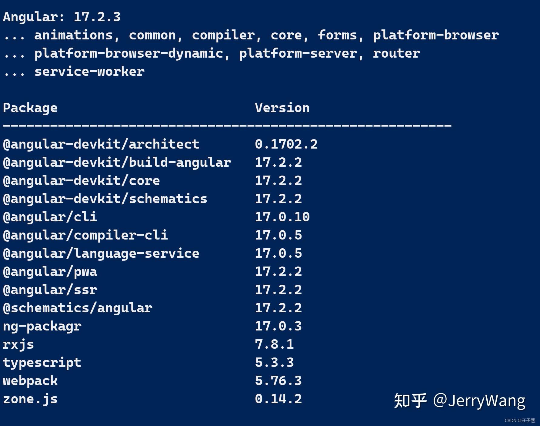 Composable Storefront 2211 的 Angular CLI 版本 - 知乎
