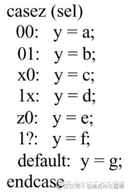 case/casez/casex的区别 - 知乎