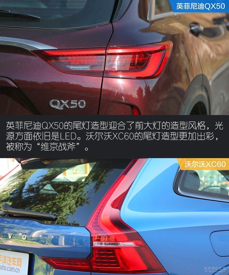 技艺VS安全 英菲尼迪QX50对比沃尔沃XC60 - 知乎