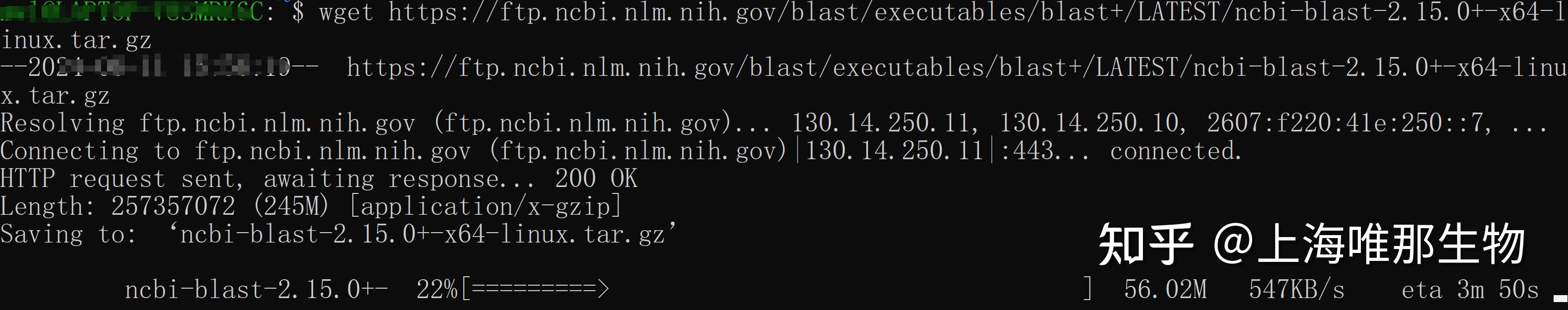 Linux操作系统blast安装 - 知乎