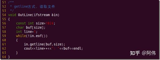C++ 使用getline()：从文件中读取一行字符串 - 知乎