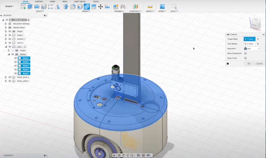 复杂的机器人模型 Fusion360 转 URDF - 知乎