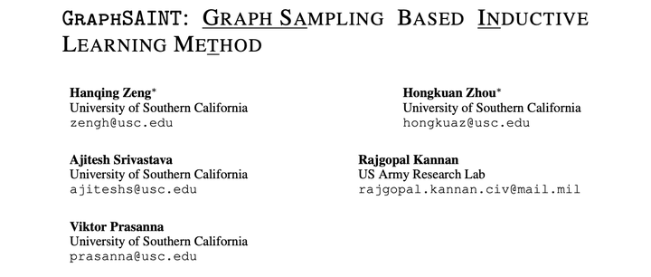 GraphSAINT——基于抽样子图的图神经网络模型 - 知乎