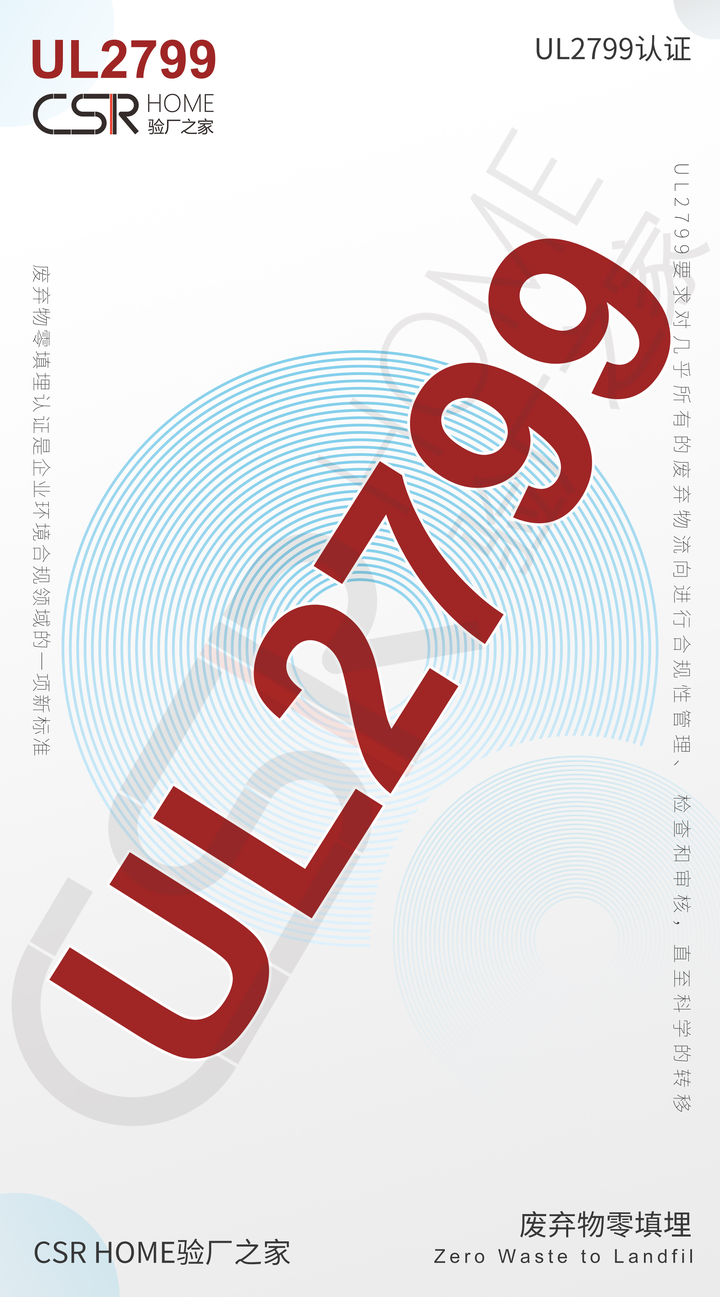 UL2799认证-一个让废弃物零填埋得到合规化的认证 - 知乎