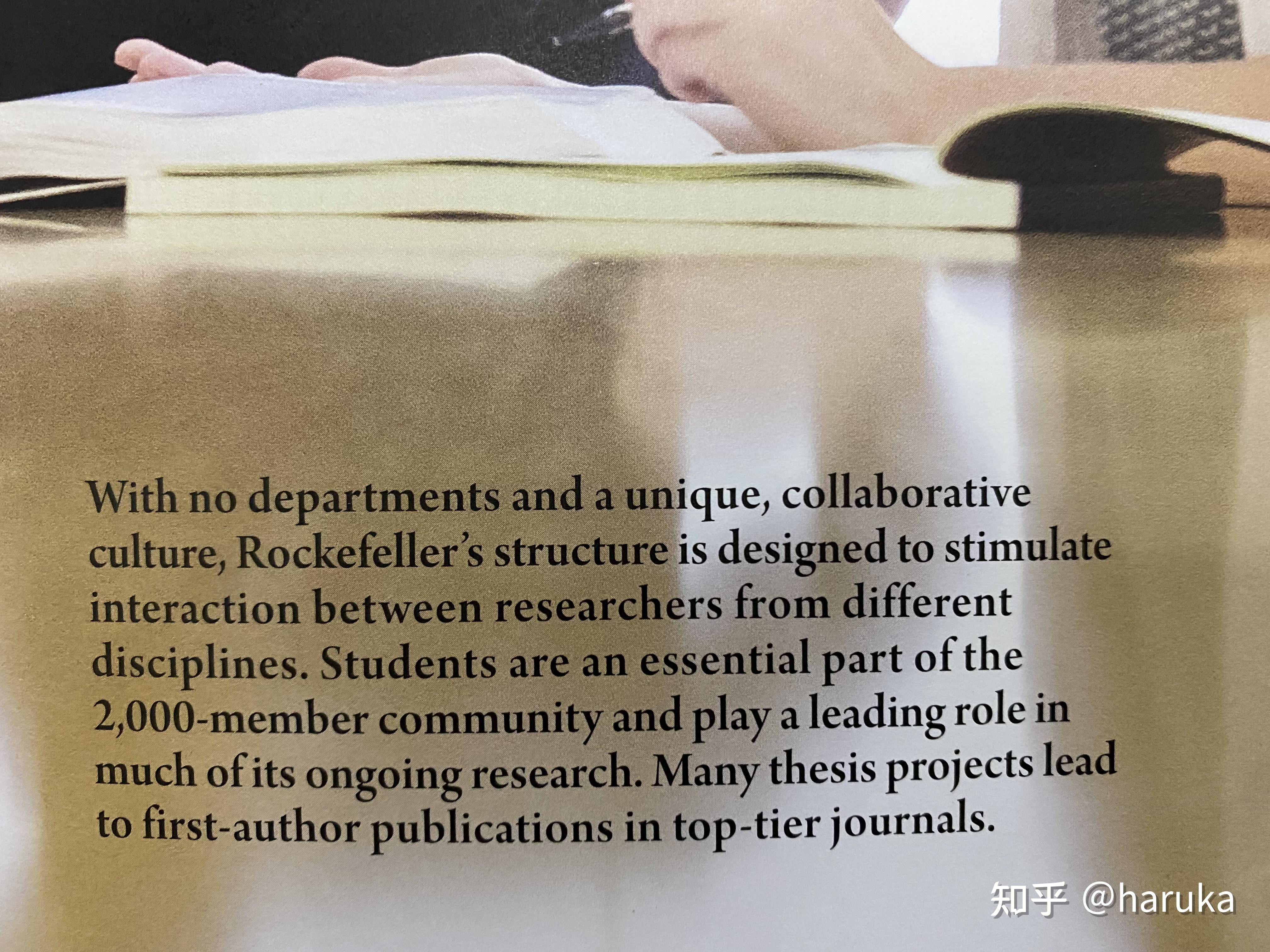 在洛克菲勒大学(The Rockefeller University)就读是一番怎样的体验? - 知乎