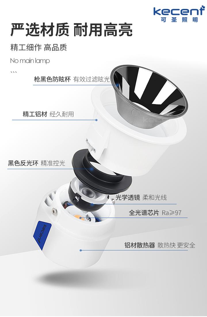 新品上线 | ONE系列全光谱射灯，达到RG0级低蓝光标准！ - 知乎