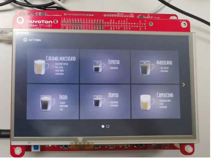 新唐Nuvoton N9H30彩屏咖啡机解决方案 探索智能咖啡新境界 - 知乎