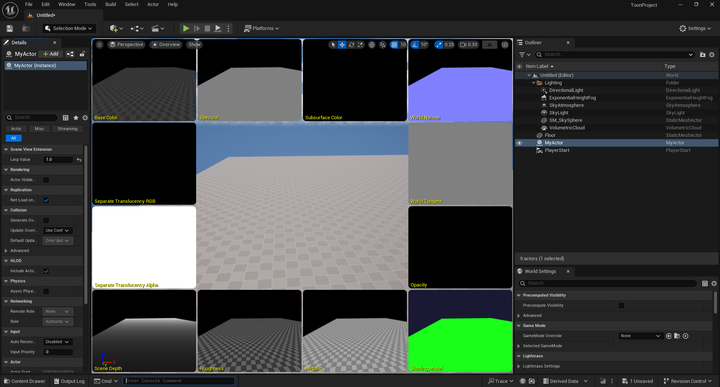 [UE5]使用SceneViewExtension修改Gbuffer数据 - 知乎