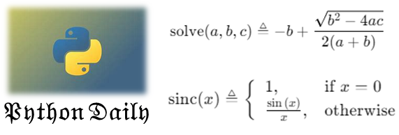 每日Python: 由Python函数生成漂亮的LaTeX数学表达式 - 知乎