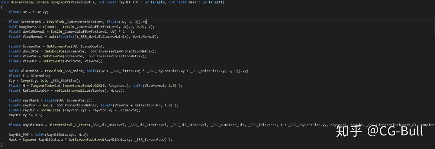Unity StochasticSSR-03 - 知乎