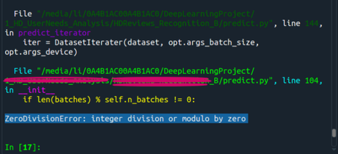 新的问题：ZeroDivisionError: integer division or modulo by zero - 知乎