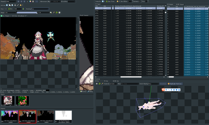 renderdoc 逆向反汇编 unity shader，变换矩阵MVP参数逆向提取说明，模型提取导入unity预处理说明 - 知乎