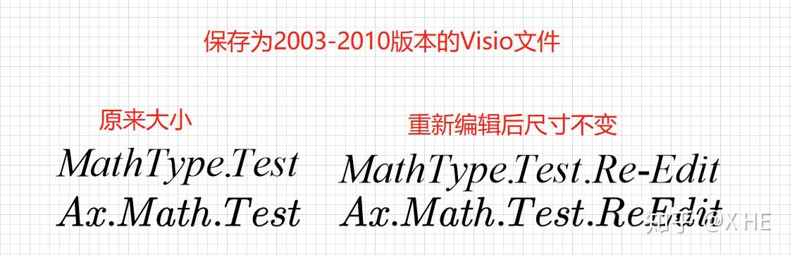 MathType, AxMath公式在Visio中重新编辑后，公式尺寸自动变化，解决方案 - 知乎